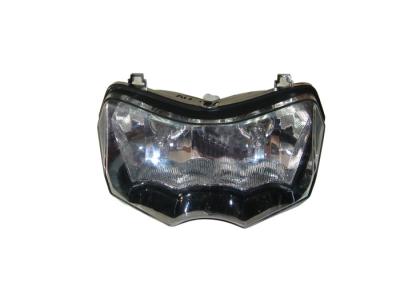 China Black FT 100 Led Motorcycle Headlamps With Customized Logo , Good Lumen for sale
