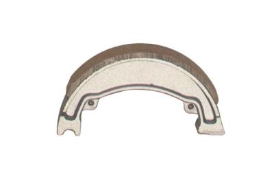 China HCG125 Motorbike Parts Motorcycle Brake Shoe Silver Color Good Heat Conduction for sale