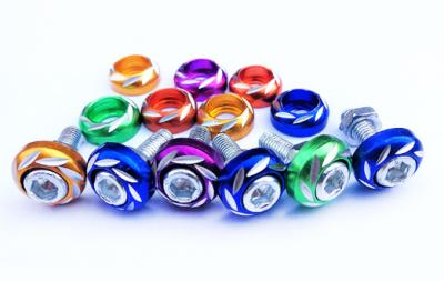 China Aluminum Alloy Material Motorbike Accessories Colour Screw Kit For Motorcycle Fitting for sale