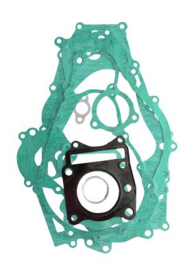 China TVS KWG Overhaul Motorcycle Complete Gasket Kit Black / Green Color Solid Material for sale