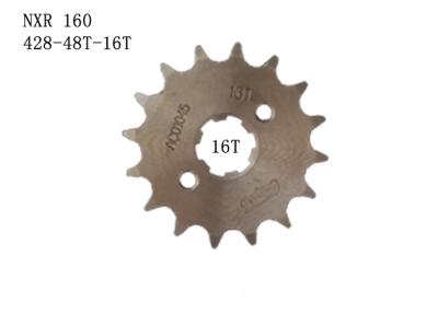 China 1045 Steel Material Motorcycle Sprocket Chain Smooth Surface With Thermic Treatment for sale