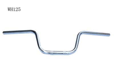 China Silver Color Motorcycle Handlebar Honda WH125 With Metal Material OEM Available for sale