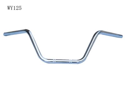 China Anti - Rust  Motorcycle Spare Parts , Bright Silver Honda Motorcycle Handlebars   for sale