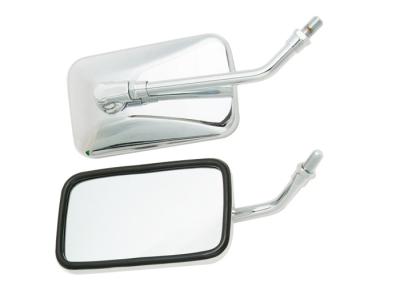 China RC150 GT Motorcycle Rear View Mirrors Anti Abrasion With Silver Color Shell for sale