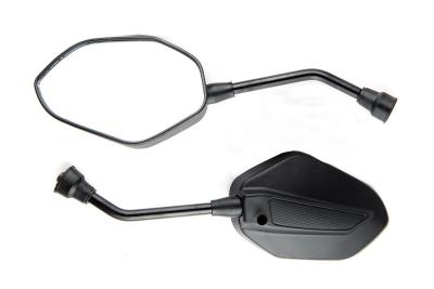 China Black Handlebar End Mirrors Fashionable Style High Temperature Resistant CBF125 for sale