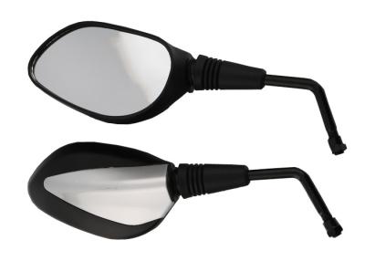 China QINGQI Motorcycle Rearview Mirror Alloy Material Provides Broader / Clearer Rear View for sale