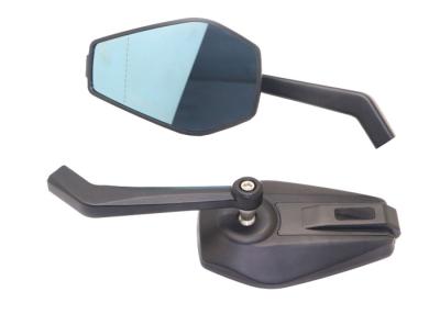China Glass Motorcycle Side View Mirrors , Handlebar End Mirrors High Density T6061 Aluminum Alloy for sale
