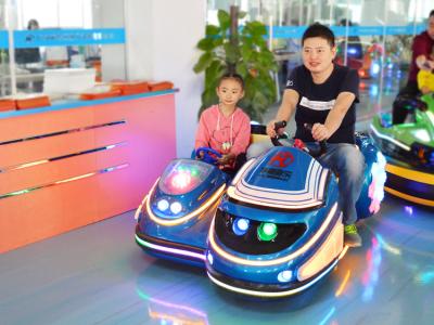 China Family entertainment parent-kid motorcycle ride on car for plaza and resort for sale