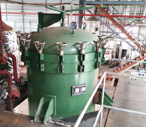 NYB high efficiency closed plate type liquid oil filter machine vertical pressure leaf filter