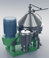 China 0.3Mpa Beer Disc Separator Centrifuge Machine Discharge Automatically With Ring Valve for sale