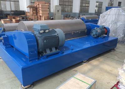China Descarga horizontal decantador centrífuga Separação de líquidos sólidos para resíduos de cozinha à venda