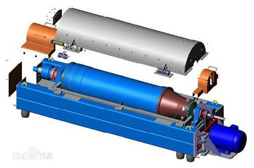 Quality Two Phase Horizontal Automatic Discharge Decanter Separator Stainless Steel for sale