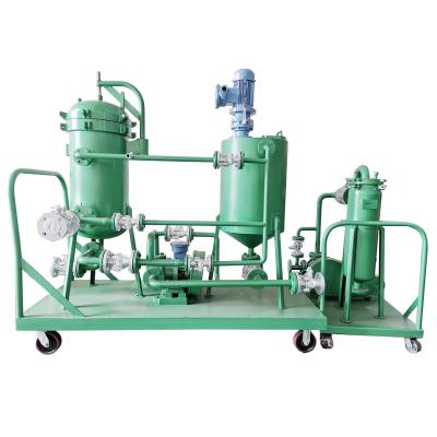Chine Filtre à décharge de feuilles à pression verticale de la série NYB automatique avec réservoir de mélange à vendre