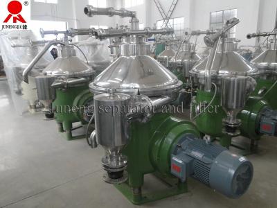 China Hoge snelheid schijfolie separator / centrifuge separator voor de raffinage van plantaardige oliën en vetten Te koop