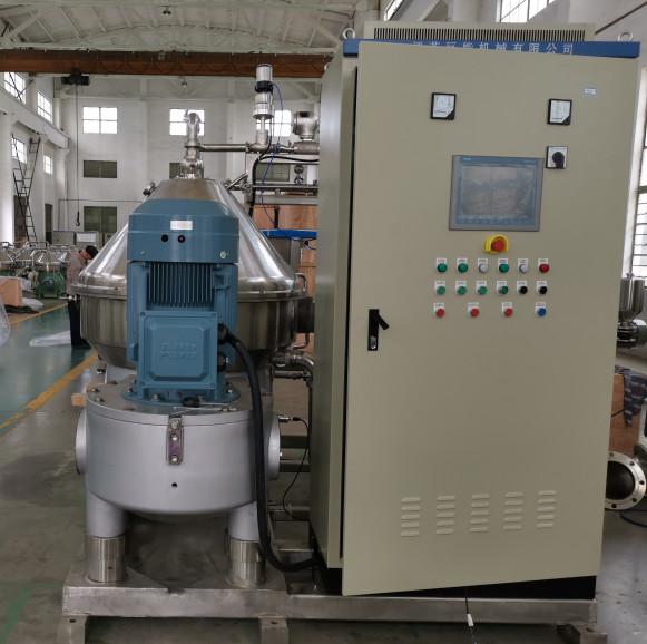 Quality Stainless Steel Disc Separator Module 45KW  Two-phase For Milk Beer Beverages Pharmaceuticals, And Chemicals for sale