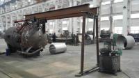China Vacuum Rotary Leaf Filter / Horizontal Leaf Filter Completely Sealed Filtration for sale