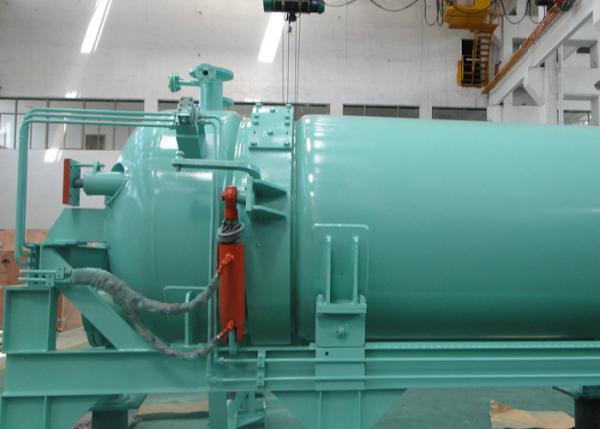 Quality Single Steam Horizontal Pressure Leaf Filter With Jacket Cylinder Movement for sale