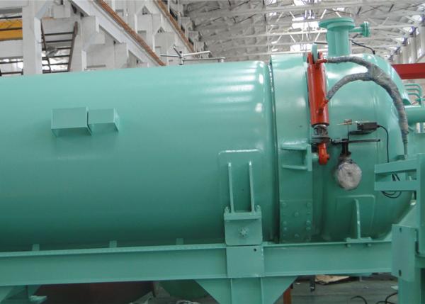 Quality Single Steam Horizontal Pressure Leaf Filter With Jacket Cylinder Movement for sale