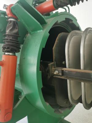 China Filtro de folhas de aço carbono hermético de pressão horizontal à venda