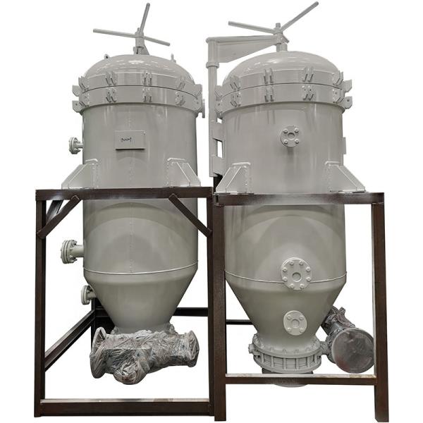 Quality SS304 Vertical Pressure Leaf Filter 20m2 Filtration Area 4-6T/H Capacity for sale