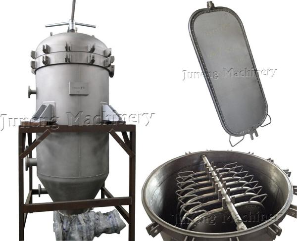 Quality Stainless Steel 304 Vertical Pressure Leaf Filter 20m2 Filtration Area for sale