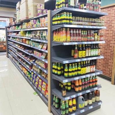 China Het Metaalgondel die van supermarktkruidenierswinkels Opgeruimd Enig opschorten Te koop