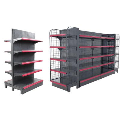 China 900mm 150KG Muur Opgezette Rekken voor Supermarkt Rek 2150mm van 5 Laagboltless Te koop