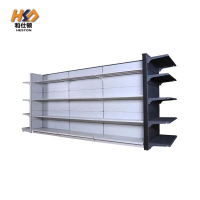 China Metaal 4 van de de Supermarktplank van de Rijgondel Rek 30 X 60mm 1.65M Cold Rolled Te koop