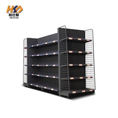 China Q235 Staal 2100MM Regelbare de Plankenrekken van de Black metalopslag 1.5mm ODM Geschikte Winkel Te koop