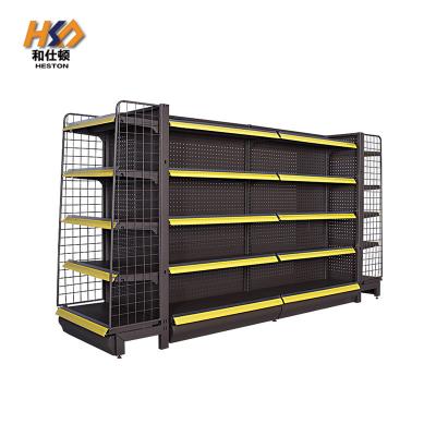 Cina gondola parteggiata del supermercato di 1000mm 100KG 2.4m doppia dello scaffale di negozio resistente dello scaffale per il negozio in vendita
