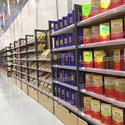 Cina Scaffale di legno 50kg/Layer dello scaffale di vendita al dettaglio del supermercato in vendita
