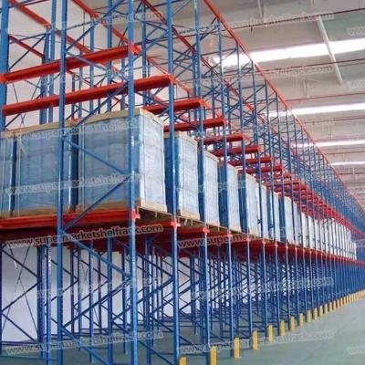China 5000kg 800mm de Commerciële Opschortende Op zwaar werk berekende Systemen van de Pakhuisopslag Te koop