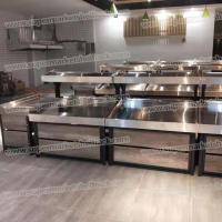China Multi Layer Vegetable Display Gondola Rack For Fruit Shop for sale