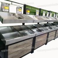 China Multi Layer Vegetable Display Gondola Rack For Fruit Shop for sale