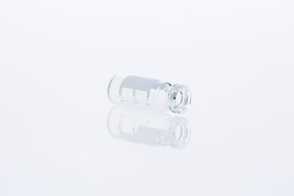 Screen Printing Pharmaceutical Clear Glass Bottles / Medical Glass Vials