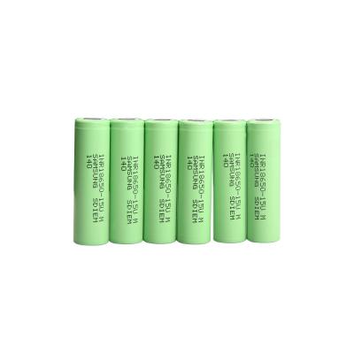China Samsung INR18650-15Q/15UM 1500mah 3.6v li-ion Rechargeable Batteries for Power Tool for sale