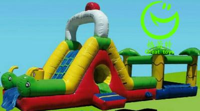 China Hot selling  inflatable obstacle course  with 24months warranty GT-OBS-0501 for sale