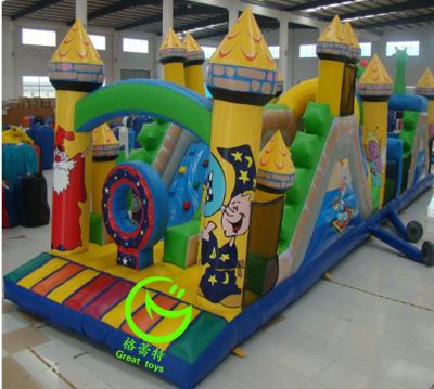 China Hot selling  kids obstacle course equipment  with 24months warranty GT-OBS-0512 for sale
