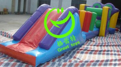 China Hot selling cheap inflatable obstacle course  with 24months warranty GT-OBS-0526 for sale
