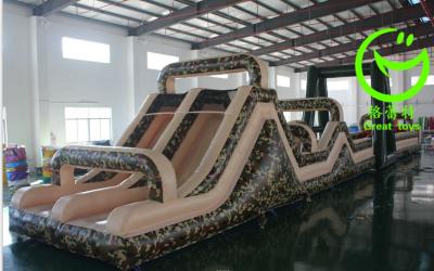 China Hot selling boot camp inflatable obstacle course  with 24months warranty GT-OBS-0566 for sale