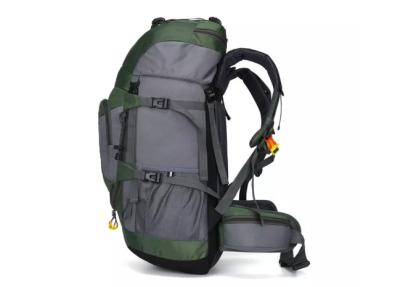 China Hiking Trekking Waterproof Camping Bag Unisex Polyester Material for sale