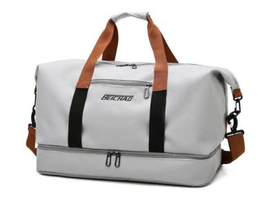 Cina Custom Men Women Sport Gym Light Weight Foldable Waterproof Weekender Travel Duffle Bag in vendita