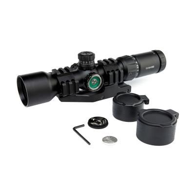 Cina Portata cercante tattica Mil-Dot Reticle di Tri illuminazione antiurto 1.5-5X40BE in vendita
