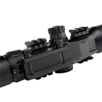 Cina Portata cercante tattica Mil-Dot Reticle di Tri illuminazione antiurto 1.5-5X40BE in vendita