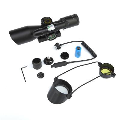 Китай 2.5-10x40Dual осветило тактическую охотясь видимость Scopewith красную и зеленую лазера продается