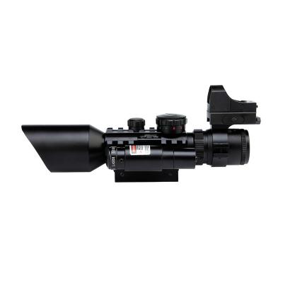 China espaço de caça iluminado duplo do rifle 3-10x40 com Dot Laser Sight vermelho à venda
