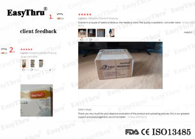 Cina Medico indolore penna ago diabetica innocuo silicone lubrificante rivestimento in vendita