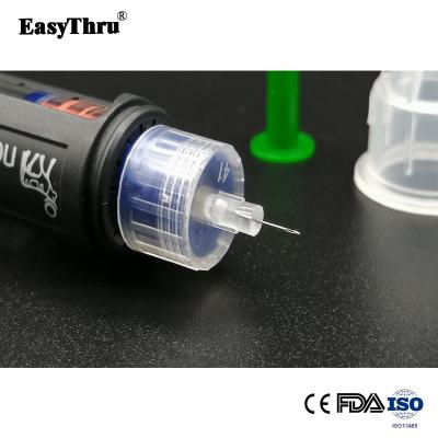 Cina Iniezione con penna e ago di insulina multiscene Inoffensivo 32Gx4mm Colore verde in vendita