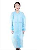 China Disposable SMS Isolation Gown 25-35gsm Protective Coverall for Hospital Lab Use for sale