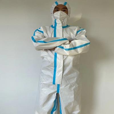 Cina Costume medico pratico impermeabile, multiscene, completo usa e getta bianco. in vendita